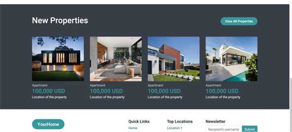 Odoo 15 Website Homepage Using Bootstrap Ajscript