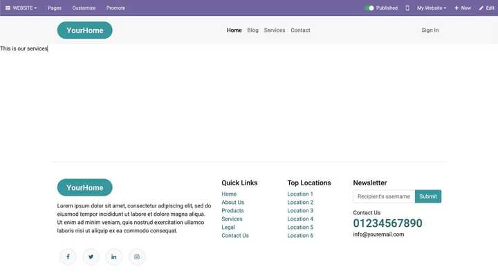How to Create New Odoo Page, Menu and Mega Menu | AJScript